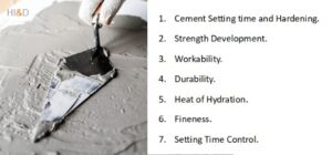 Properties Of Cement - Important Properties Of Cement & Concrete