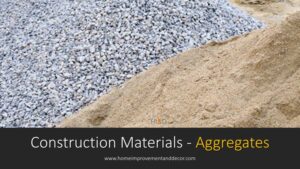 Types Of Aggregates - In Construction Material - Sand, Gravel, Stones