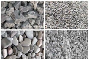Types Of Aggregates - In Construction Material - Sand, Gravel, Stones